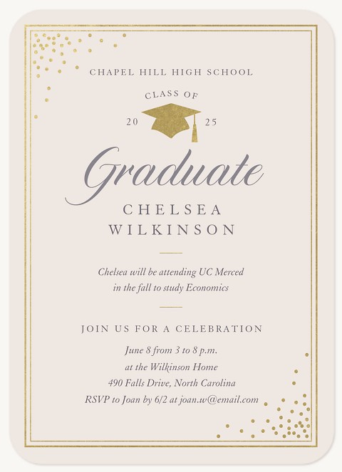 Confetti Corners | Graduation Cards