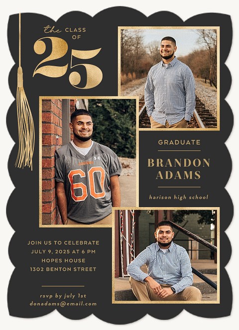 Prestigious Year | Graduation Invitations