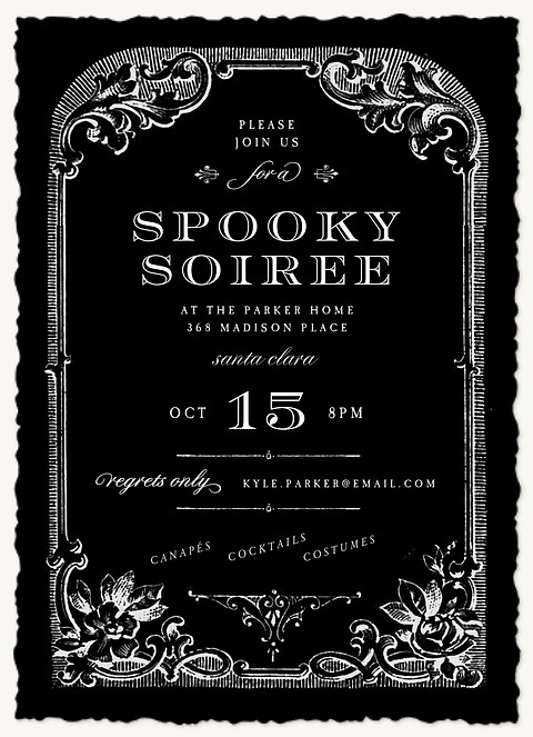 Spooky Soiree | Halloween Party Invitations