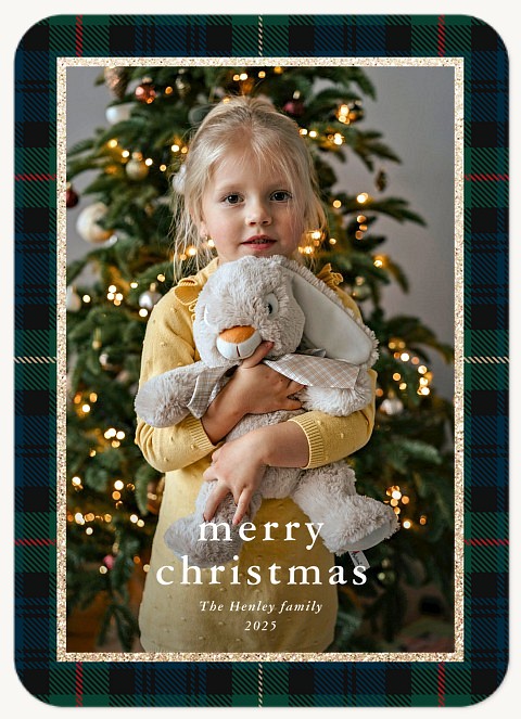 Sparkling Frame | Christmas Cards