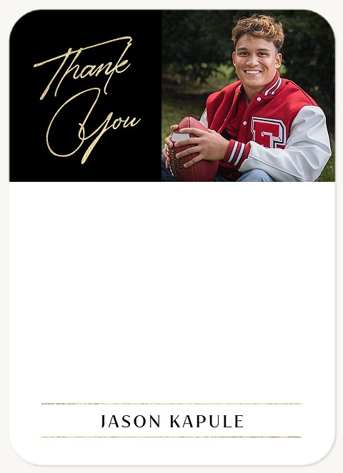 Polished Thank You | Thank You Cards For Men