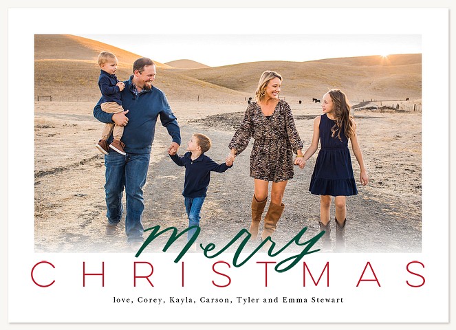 Feeling Merry | Photo Holiday Cards
