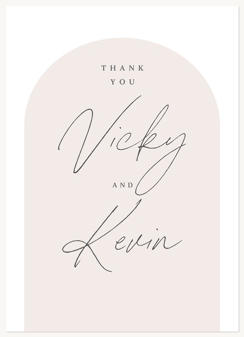 Modern Arch | Thank You Cards