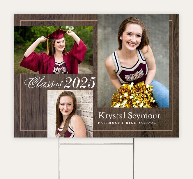 Wooden Trio | Custom Yard Signs