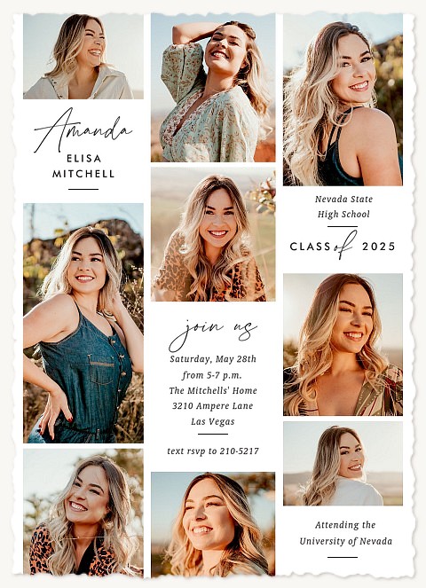 Contemporary Collage | Graduation Cards