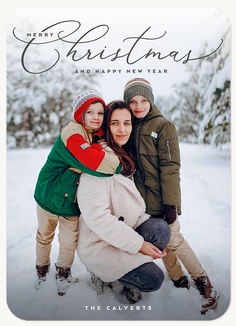Elegantly Written | Photo Holiday Cards