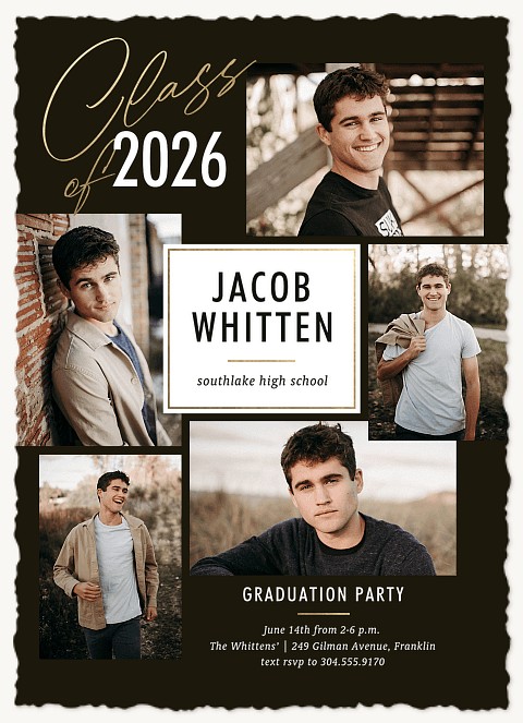 Classic Placard | Graduation Cards