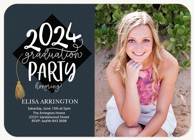 Decorated Cap | Graduation Announcements