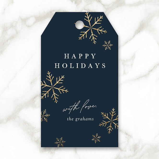 Scattered Snowflakes | Gift Tags | Simply to Impress