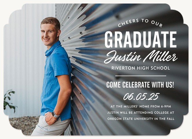 Subtle Statement | Graduation Invitations