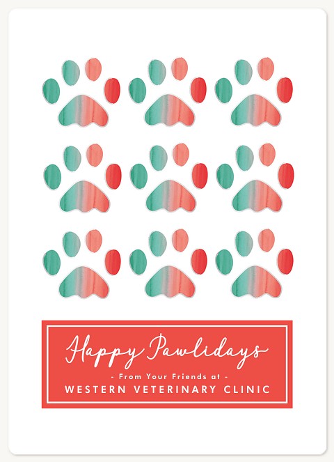 Happy Pawlidays | Holiday & Christmas Magnet Cards